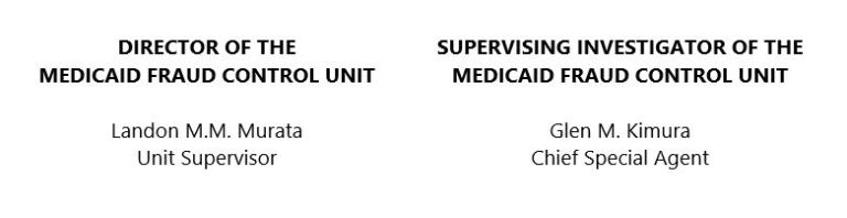 Criminal Justice Division | MEDICAID FRAUD CONTROL UNIT